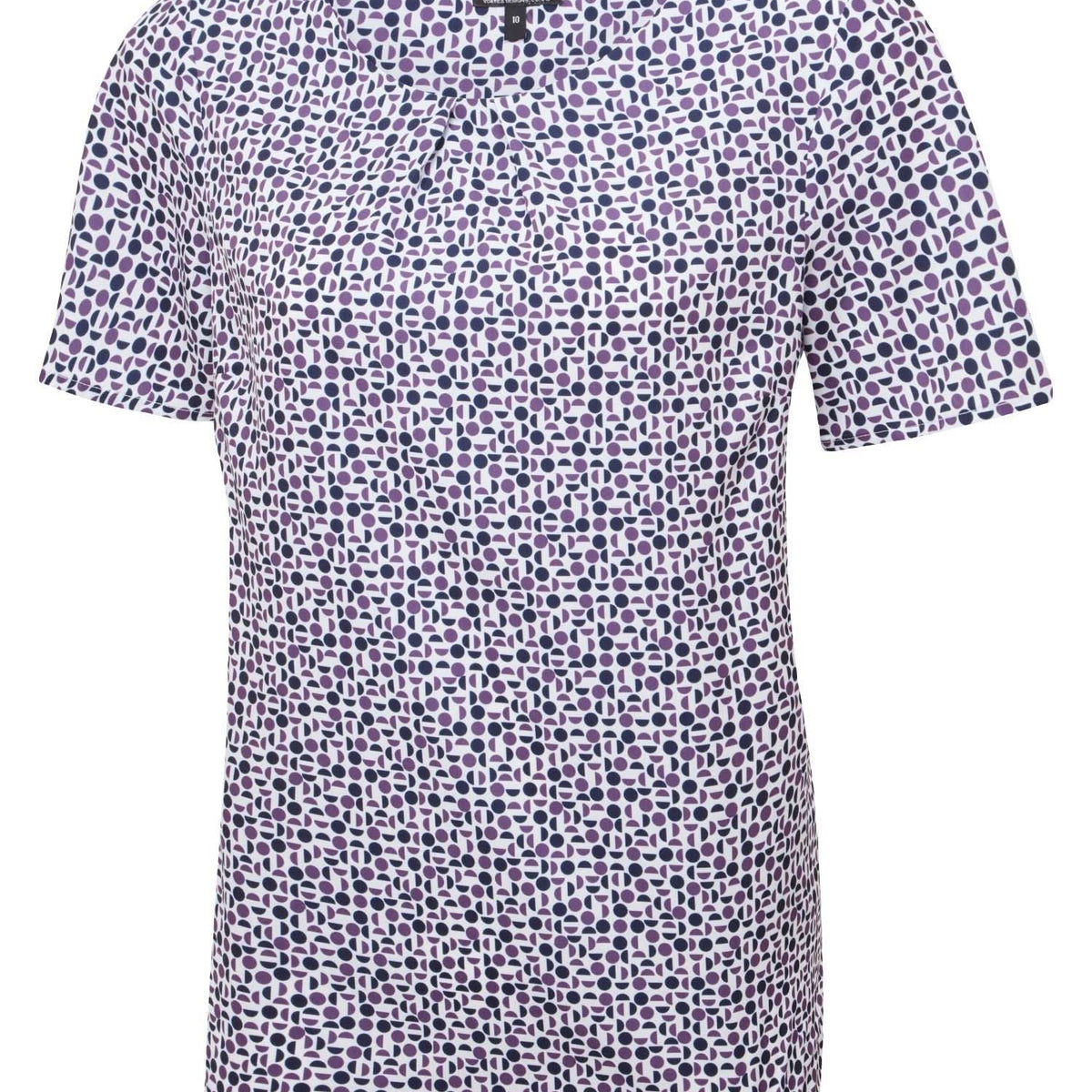 Isla Geo Print Ladies Blouse by Vortex Designs – The Staff Uniform Company