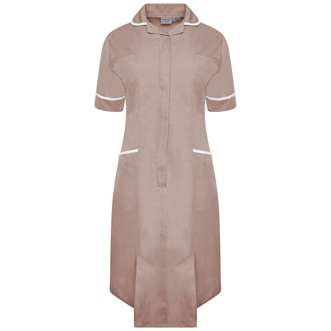 NCLD Biscuit Healthcare Nurse Dress with White Trim – Behrens ...