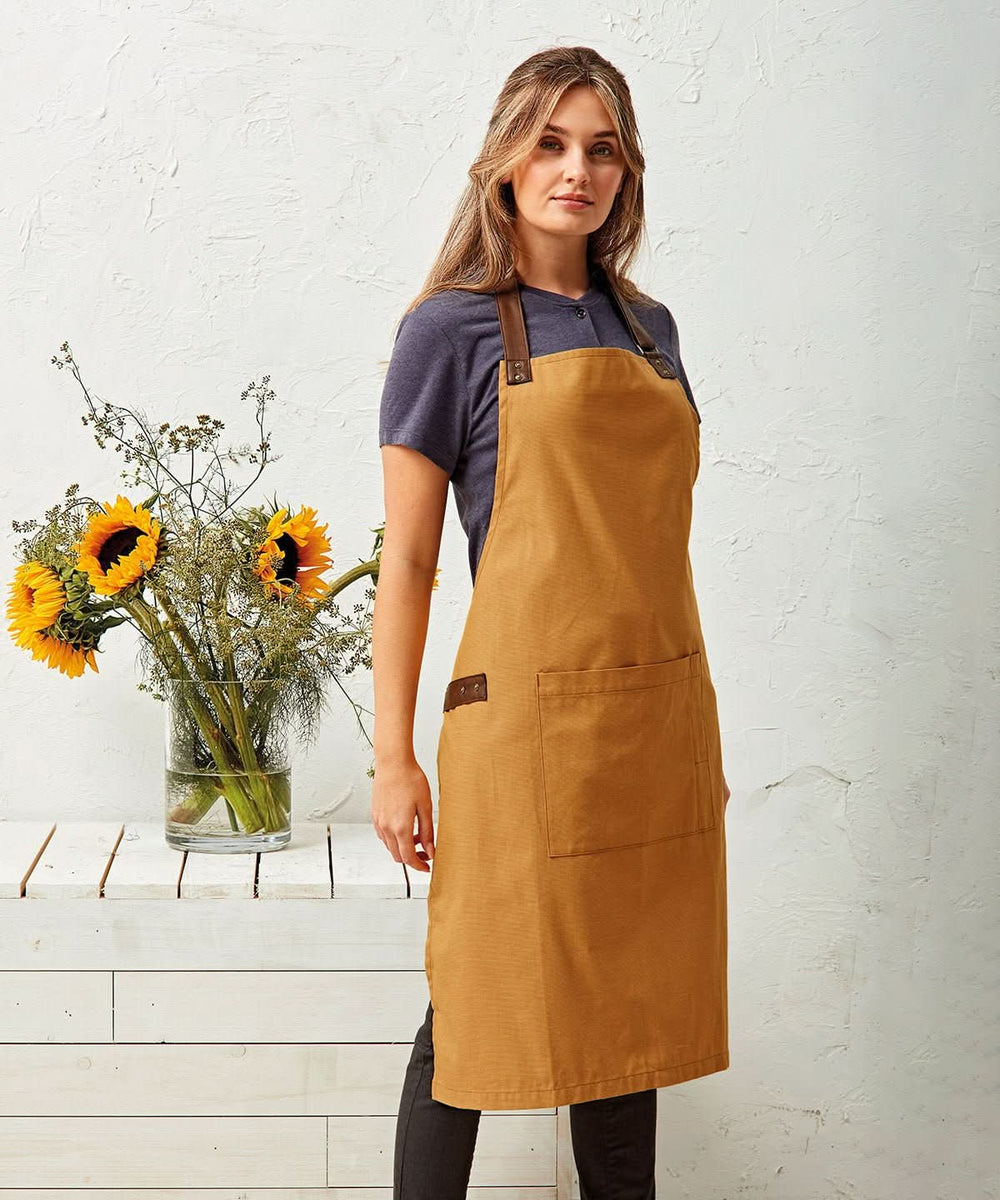 PR144 - Annex Oxford bib apron – The Staff Uniform Company